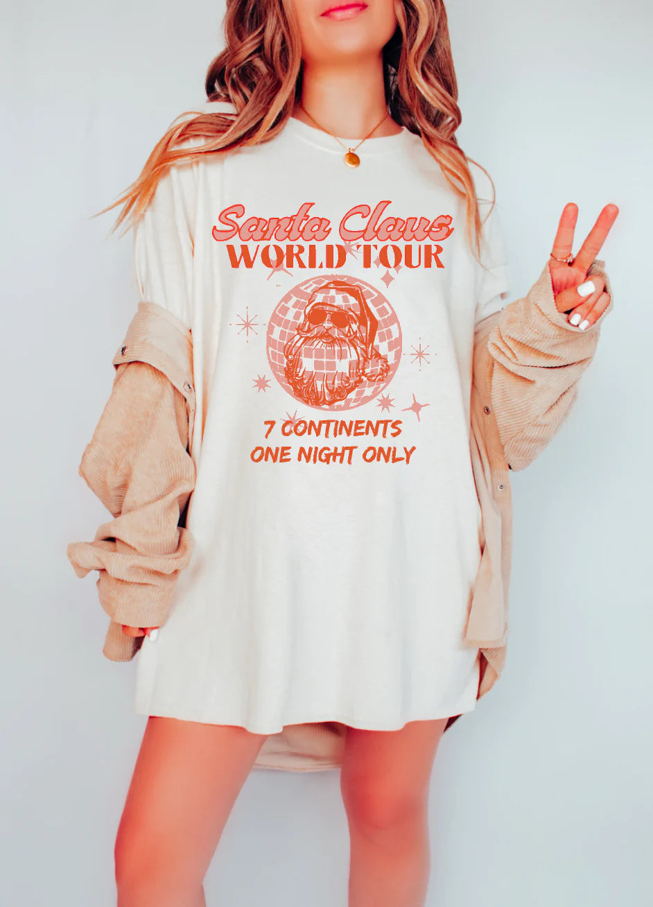 Santa World Tour T-Shirt – Figgy